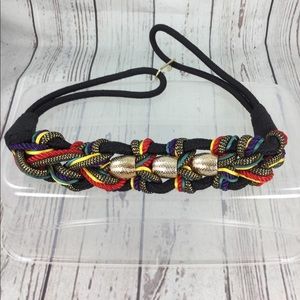 Vintage | Accessories | Vintage Braided Colorful Belt Small | Poshmark